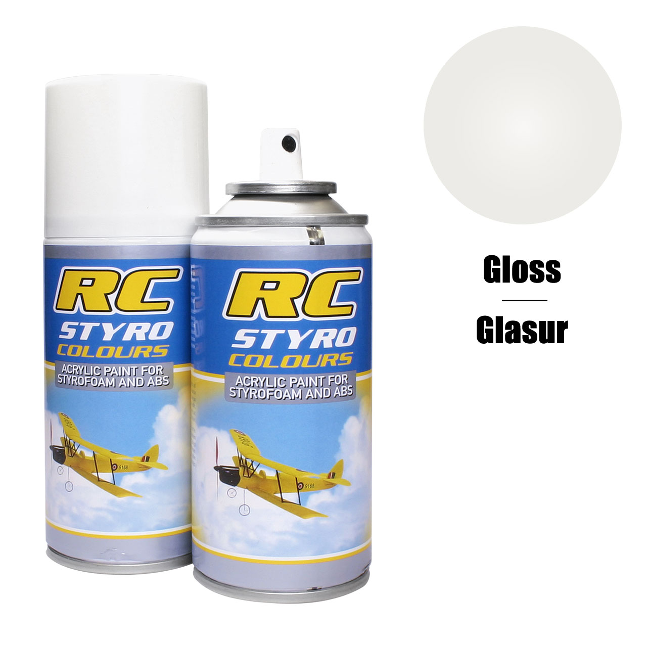 Ghiant RC Styro 002 Lack glänzend 150 ml Spraydose - Modellschiffe Bausatz Spezialist