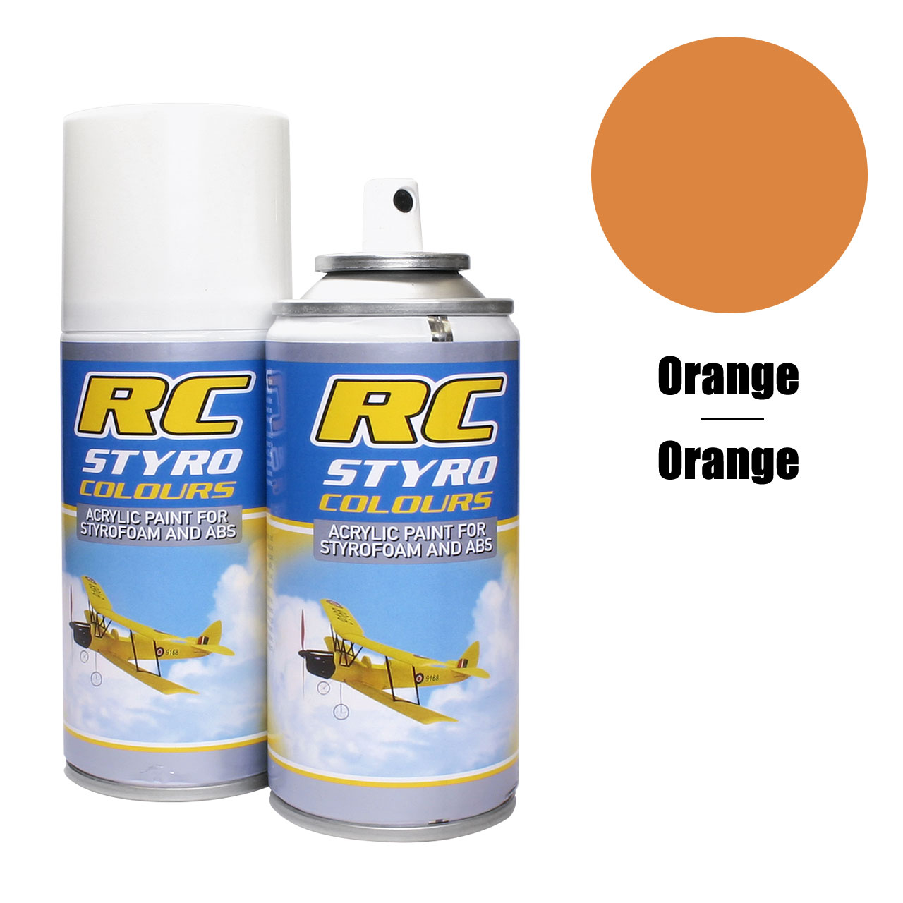 Ghiant RC Styro 022 orange 150 ml Spraydose - schiffsmodelle-shop.de EN